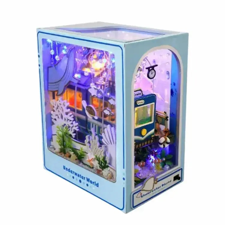 DIY Underwater World Bookshelf Decor Kit – Craft & Create – Diybooknookkit
